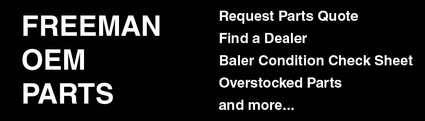 Sidefeed Balers | Water Extractors | Freeman