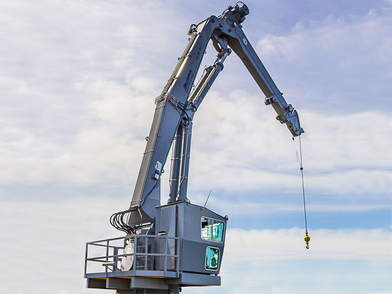 Telescopic Knuckle Boom Crane